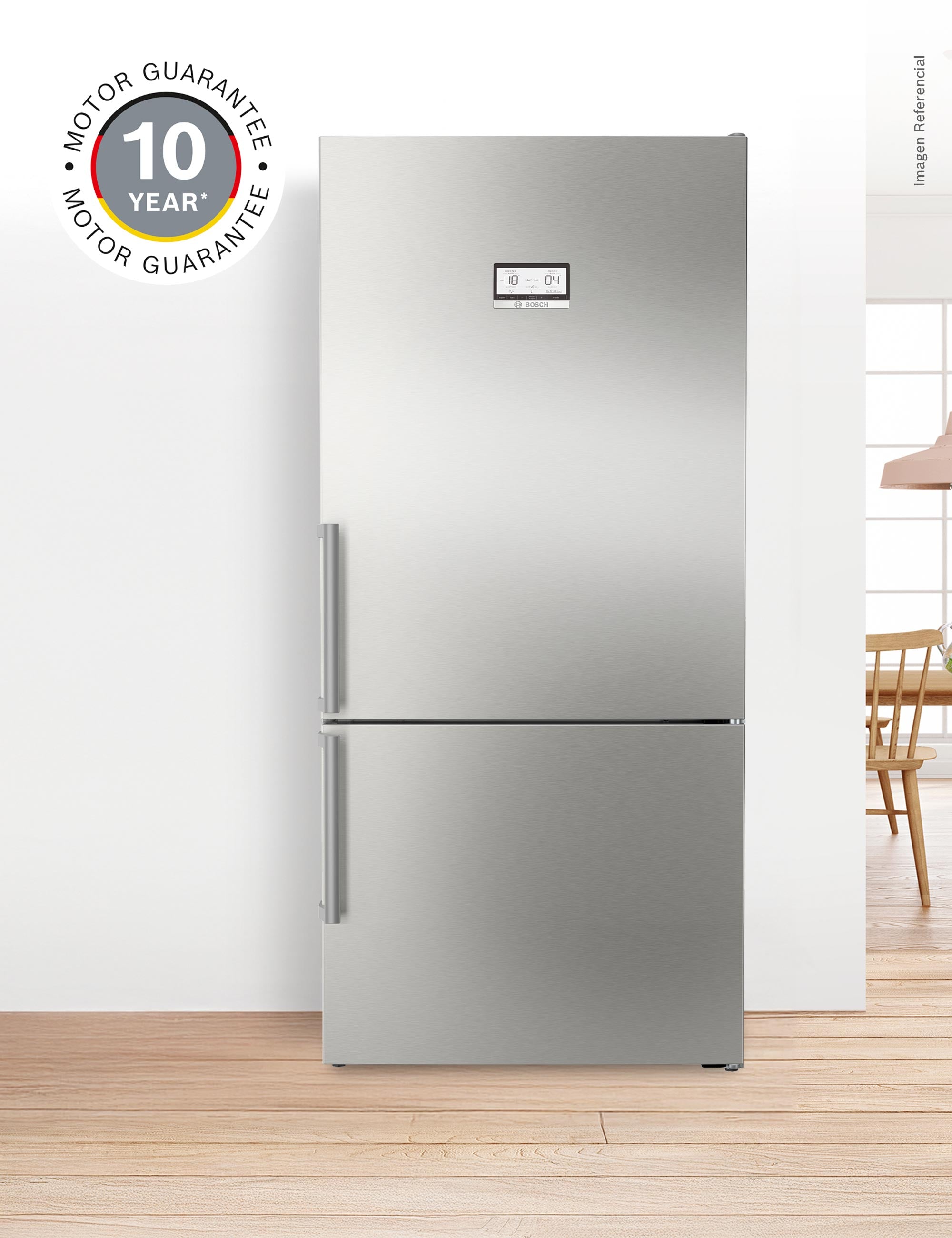 Refrigerador Bottom Freezer Inox 619L Serie 6 Bosch – Premium Haus